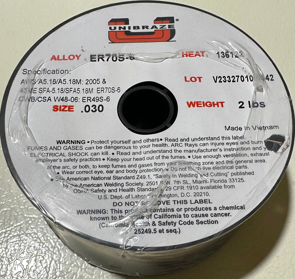 Unibraze 70S-6 030 x 2# – McGregor Welding Supply