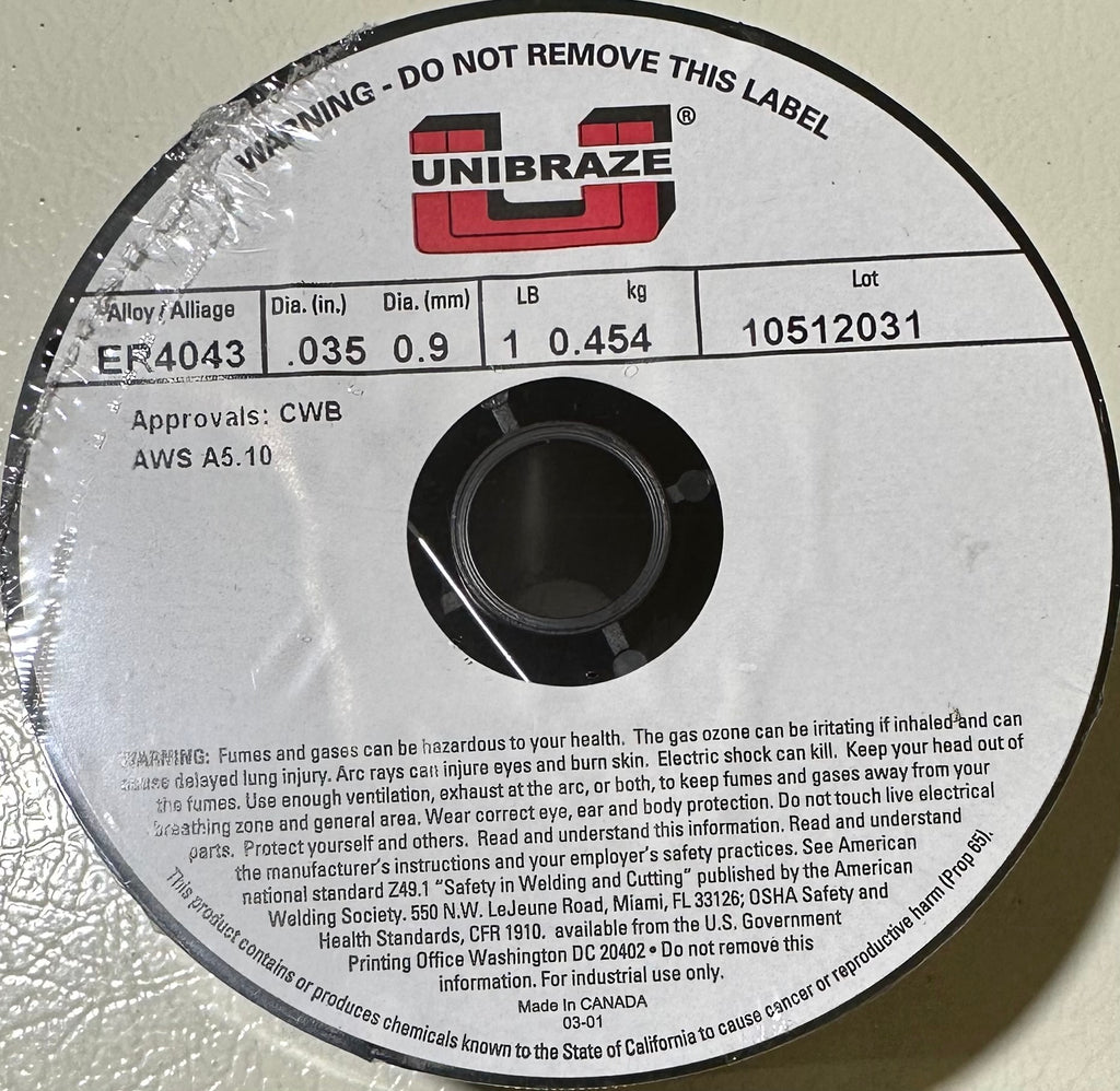 Unibraze 4043 035 x 1# – McGregor Welding Supply